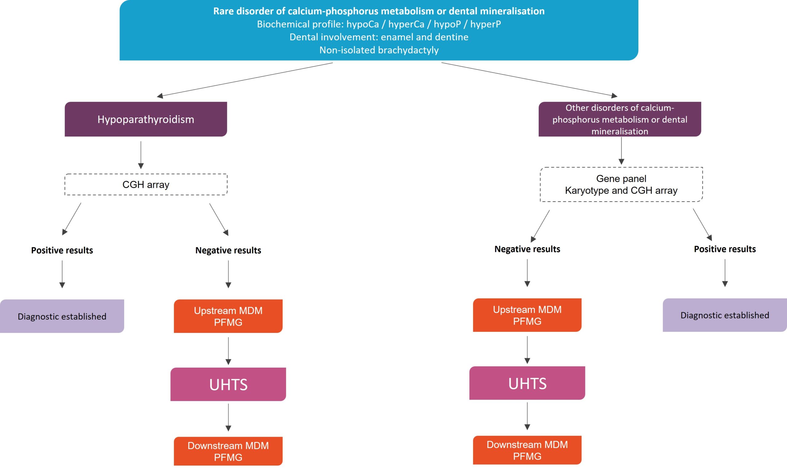 Rare disorders of calcium-phosphorus metabolism or dental ...